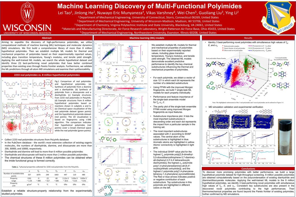 Projects – Laboratory for Polymer Digital Engineering – UW–Madison